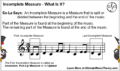 Incomplete Measure - Ultimate Music Theory