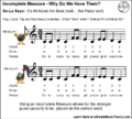 Incomplete Measure - Ultimate Music Theory