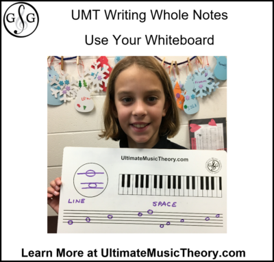 Writing Whole Notes - Ultimate Music Theory