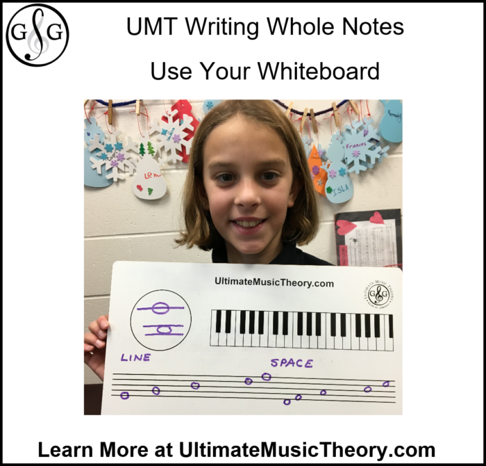 Writing Whole Notes - Ultimate Music Theory