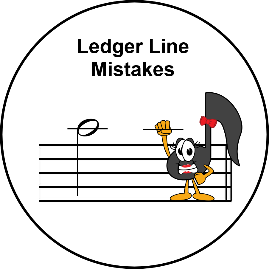Ledger Line Mistakes Ultimate Music Theory
