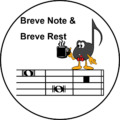 Breve Note and Breve Rest - Ultimate Music Theory