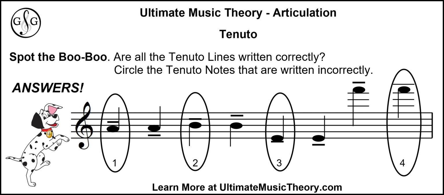 Articulation #5 - Tenuto - Ultimate Music Theory