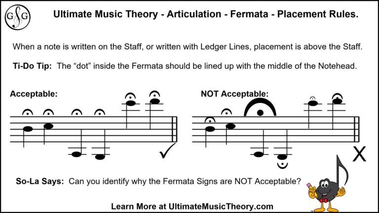 Articulation #6 - Fermata - Ultimate Music Theory