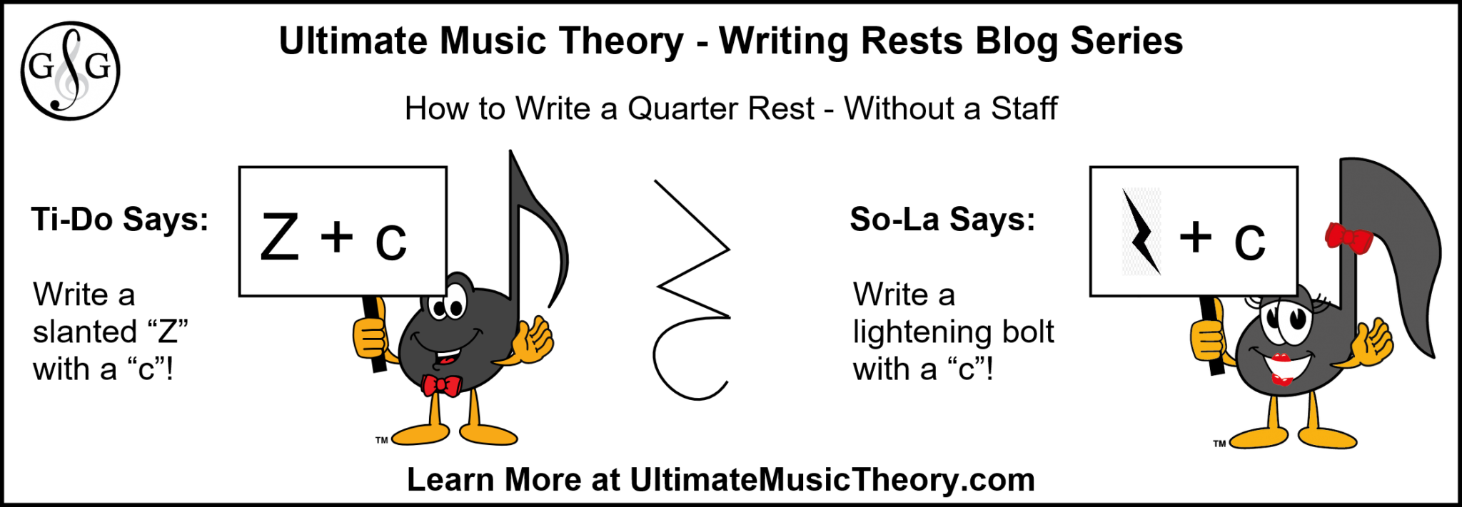 Writing Rests #4 - Quarter Rest - Ultimate Music Theory