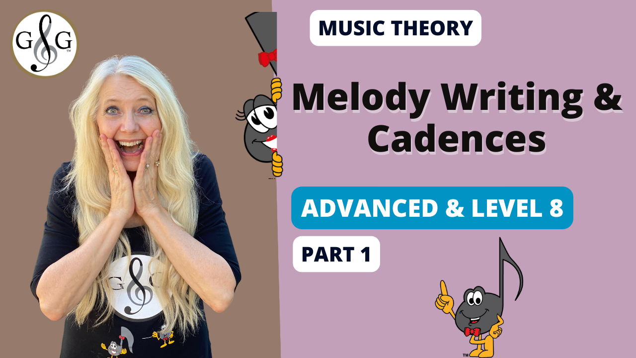 Music Theory Melody Writing & Cadences - Advanced Rudiments & Level 8 - Ultimate Music Theory
