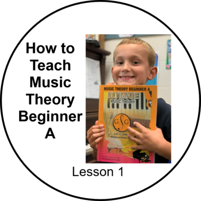 How to Teach Music Theory Beginner A Lesson 1 - Ultimate Music Theory