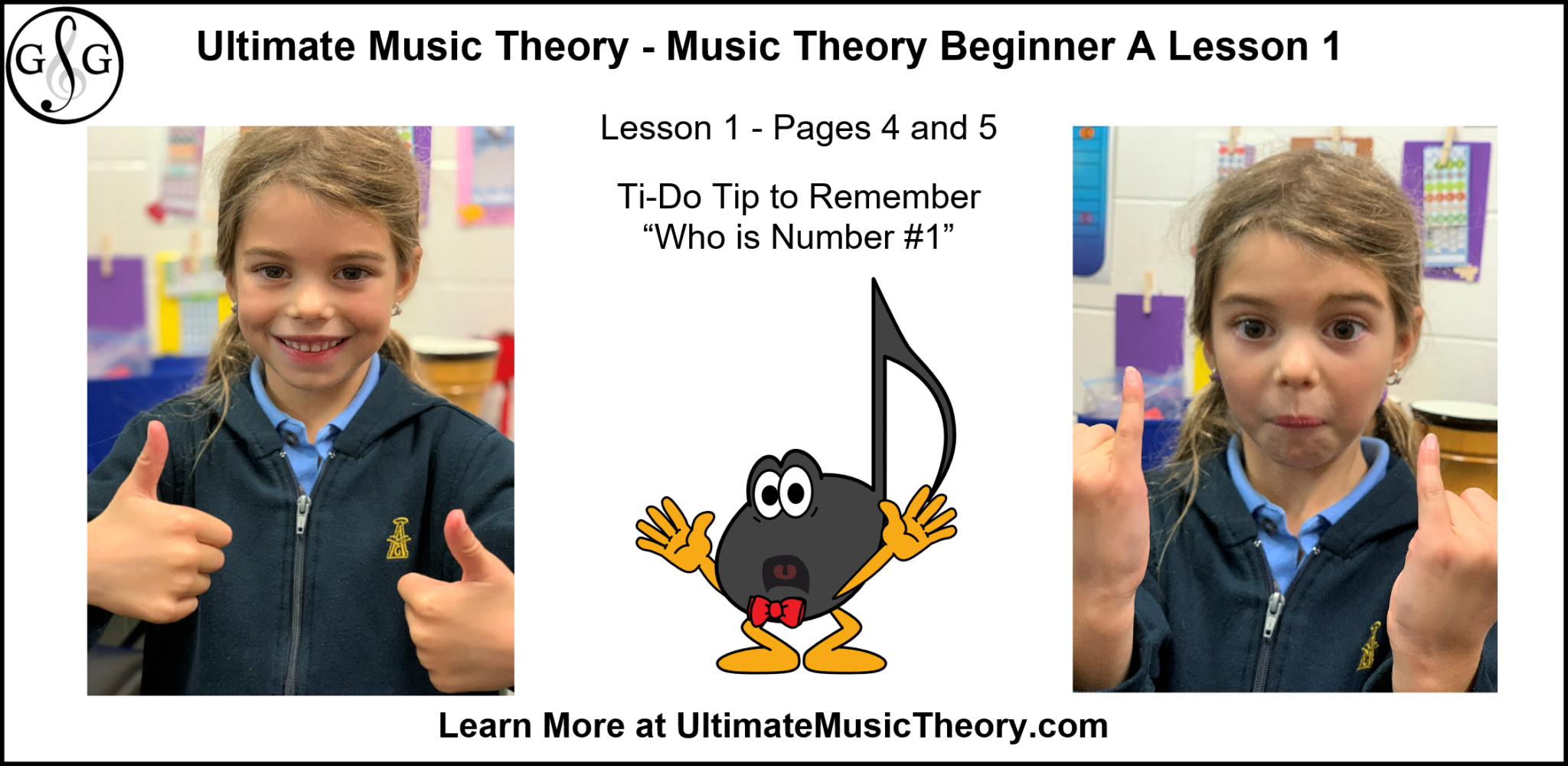 How to Teach Music Theory Beginner A Lesson 1 - Ultimate Music Theory