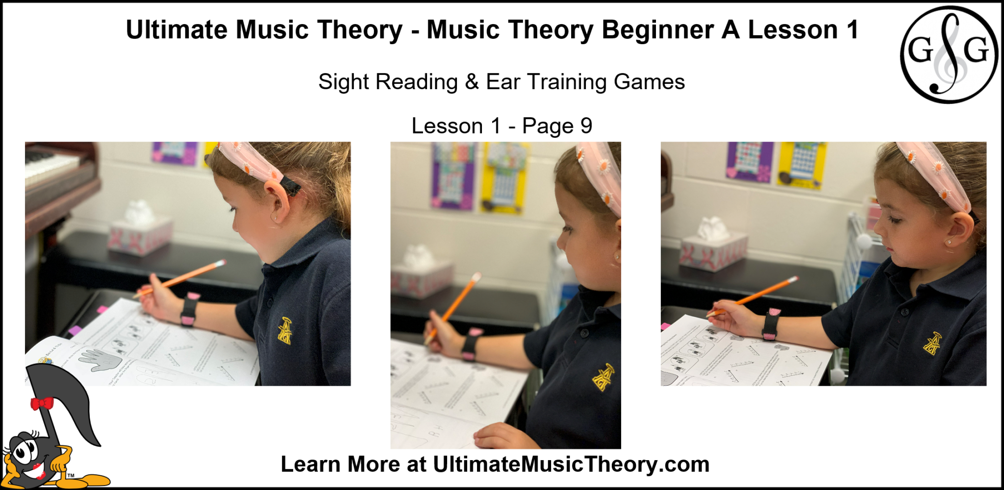 How to Teach Music Theory Beginner A Lesson 1 - Ultimate Music Theory