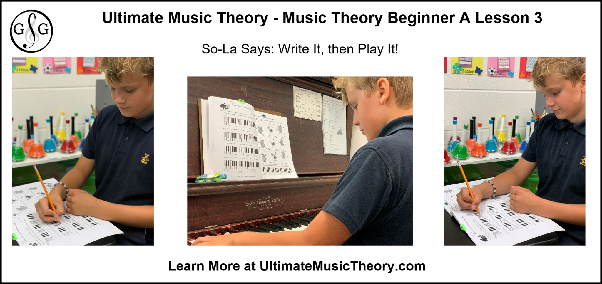 How to Teach Music Theory Beginner A Lesson 3 - Ultimate Music Theory